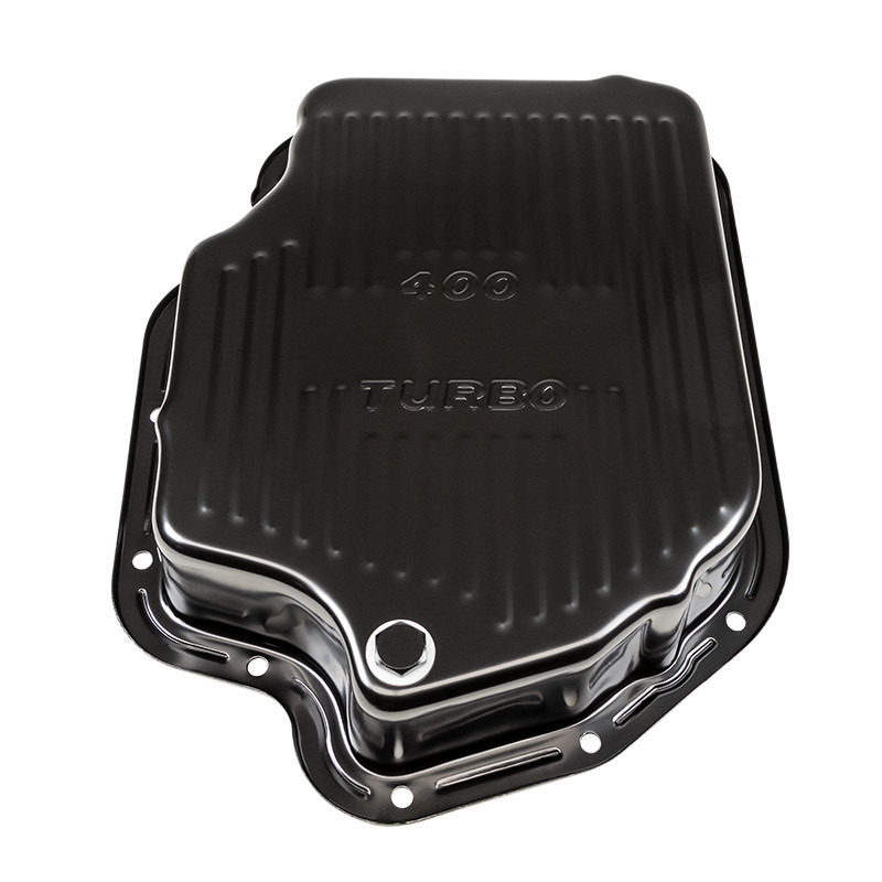 1964-1977 Chevelle Chevy TH400 Black Finned Transmission Pan 2.75 ...