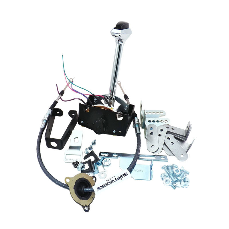 1965-1967 Nova SHIFTWORKS T-HANDLE SHIFTER KIT UNIVERSAL FIT 8 HANDLE ...