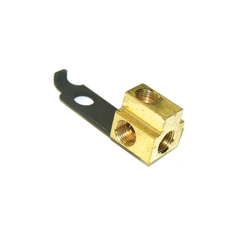 1964-1965 Chevelle Drum Brake Distribution Block, Single Master Cylinder