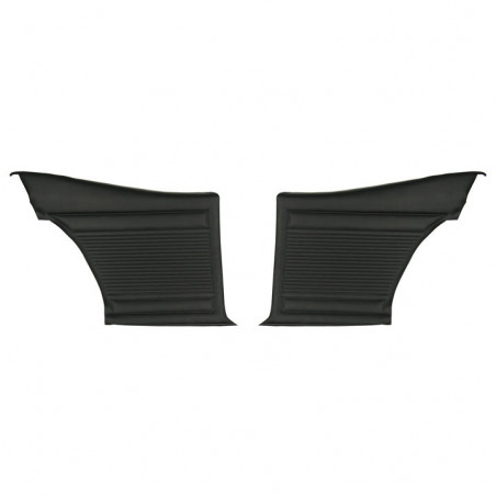 1972 Nova Interior Kit, Standard Buckets, Black