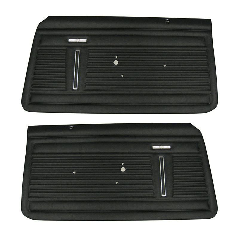 1972 Nova Interior Kit, Standard Buckets, Black