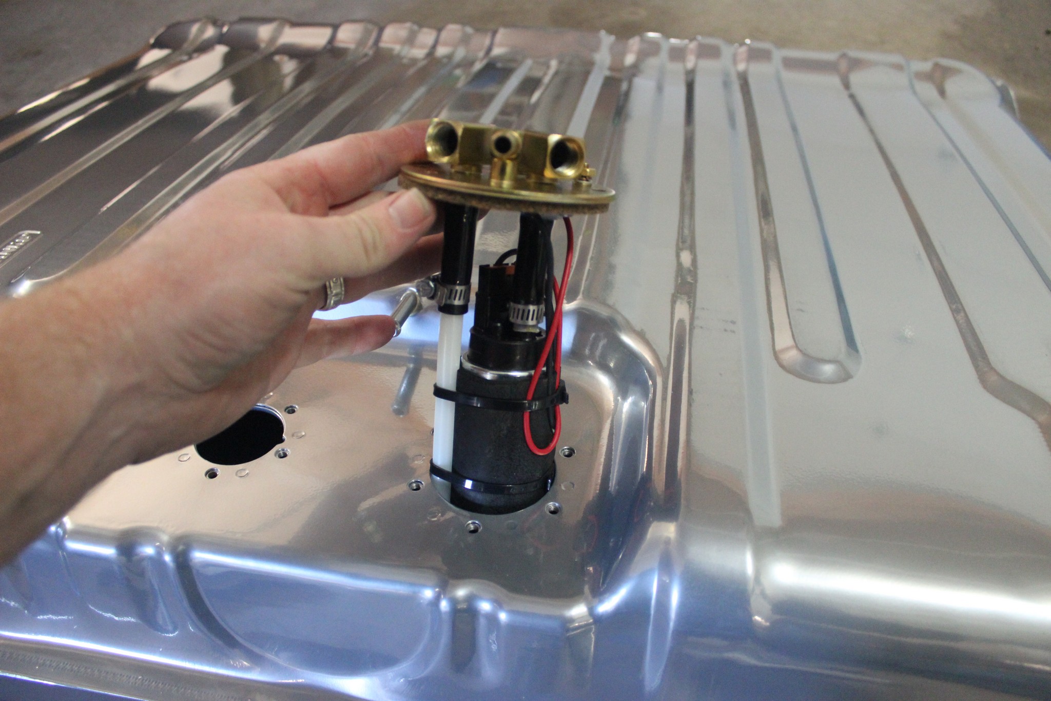 Prepping For Fuel Injection | Ground Up Motors - SS396.com