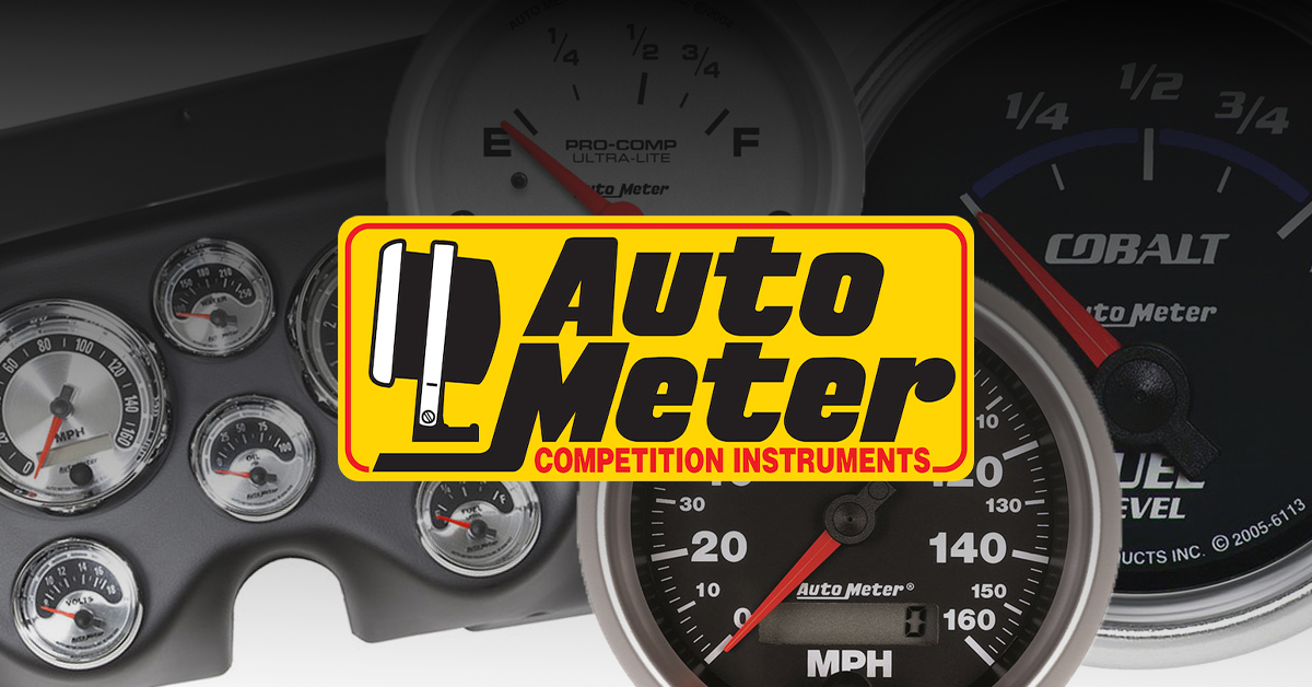 Autometer- Brand Feature | Ground Up Motors - SS396.com
