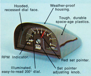 Dixco Hood Tachometers | Ground Up Motors - SS396.com