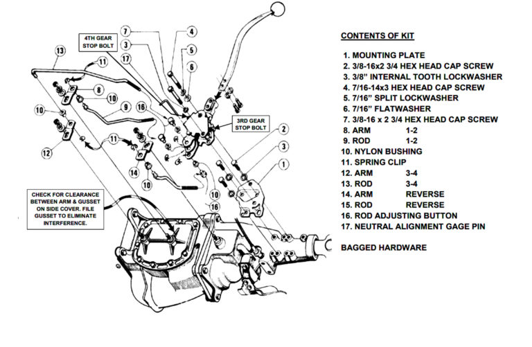 How To Adjust Your Hurst Shifter Linkage | Ground Up Motors - SS396.com
