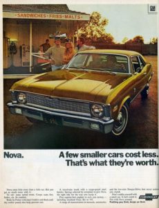 Generations of the Chevrolet Nova | Ground Up Motors - SS396.com