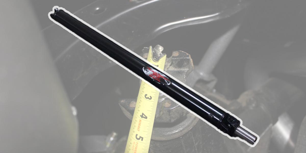 How To Order a Custom Length Driveshaft | Ground Up Motors - SS396.com