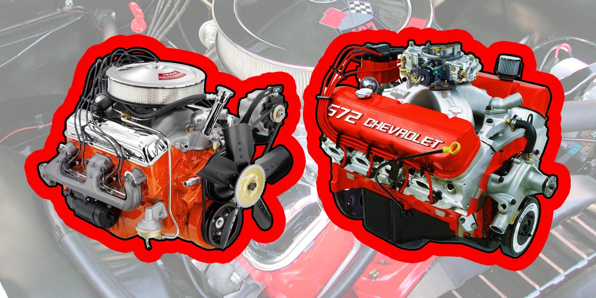 Chevrolet Small-Block vs. Big-Block | Ground Up Motors - SS396.com