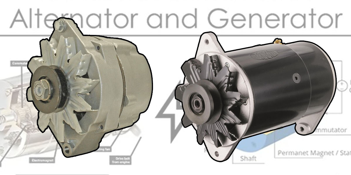 Alternators Vs. Generators: What You Need To Know | Ground Up Motors - SS396.com