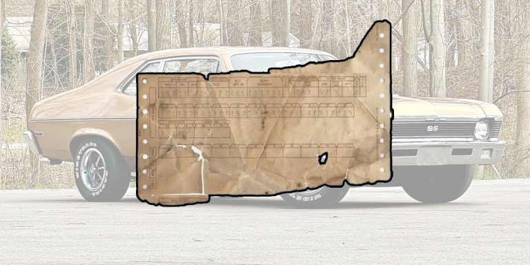 Ground Up SS396 | How To Decode Your El Camino's Vin Code