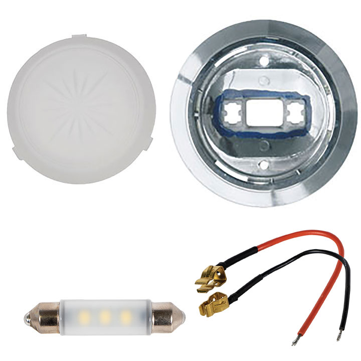 1971-1981 Chevrolet Led Dome Light Kit Complete