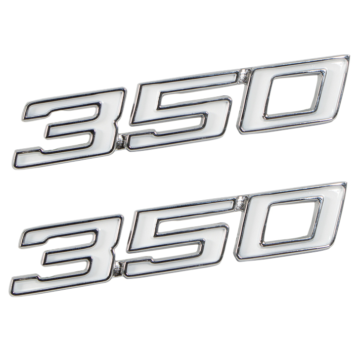 1970-1972 Chevrolet 350 Fender Emblems